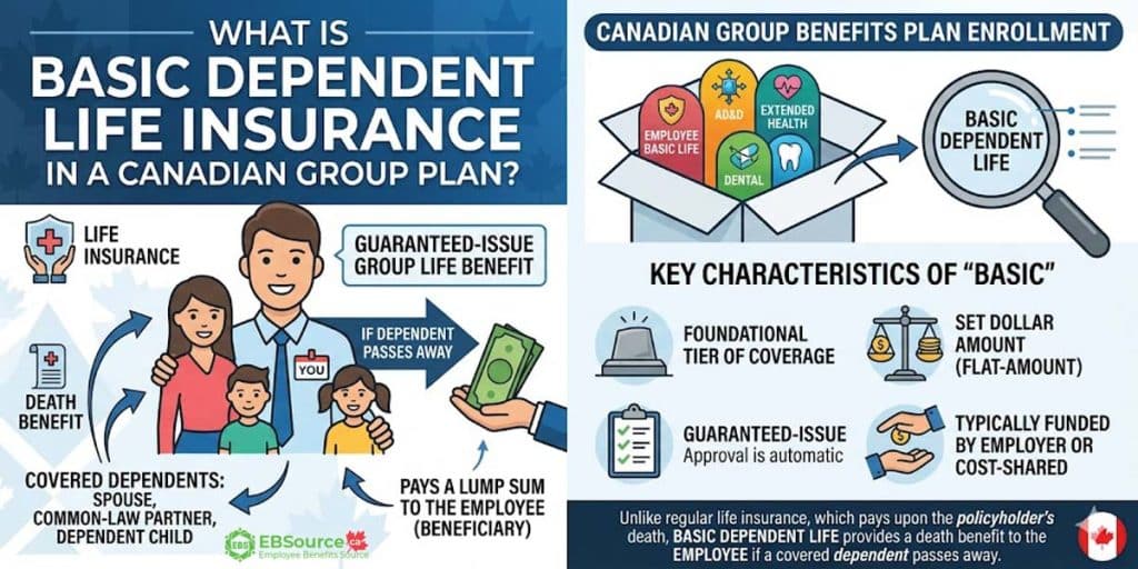 Basic Dependent Life Insurance in Canada: Coverage Amounts, Eligibility ...