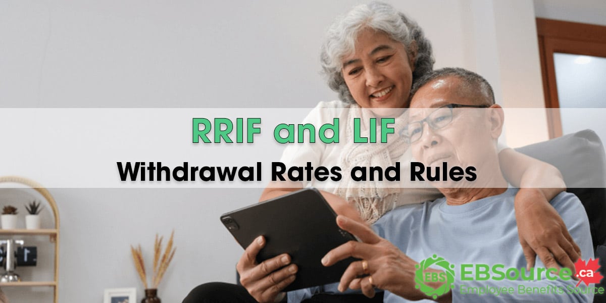 RRIF and LIF Withdrawal Rates and Rules: A Complete Guide