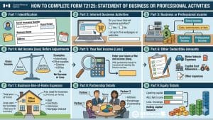 File Your T2125 Form: How to Report Business Income and Claim Deductions
